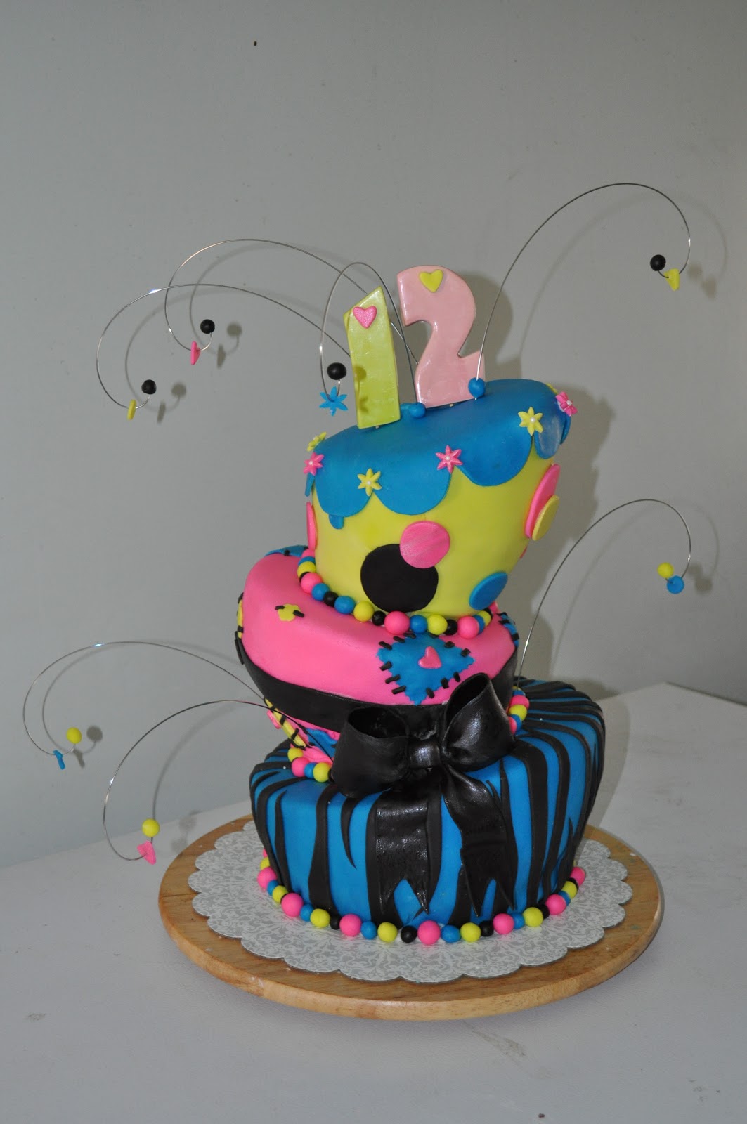 Fuzzy Cakes: Birthday cakes